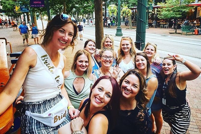 1.5 Hour Private Party Bike Ride in Downtown Memphis - An Authentic Memphis Adventure on Two Wheels