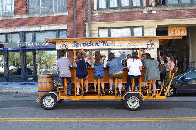 1.5-Hour Public Party Bike Ride in Downtown Memphis - Exploring Memphis from a Different Angle