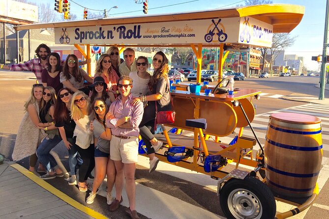 1.5-Hour Public Party Bike Ride in Downtown Memphis - What It’s Like on the Bike