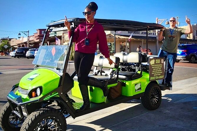 1.5 Hour Stretch Limo Golf Cart Tour, Ultimate Old Town Exploration - Key Points