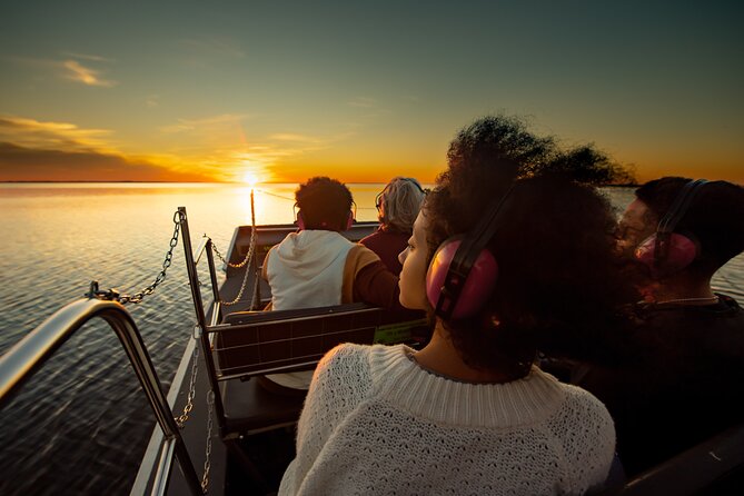 1-Hour Sunset Airboat Ride near Orlando - Wildlife Spotting and Scenery