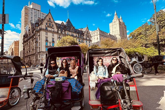 1 or 2 hour Central Park Pedicab Tour. - What You Can Expect from the Itinerary