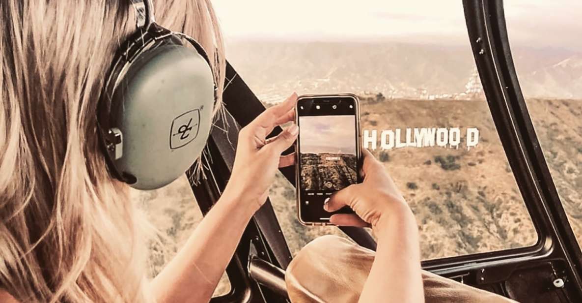 10-Minute Hollywood Sign Helicopter Tour - The View from Above: Why It Matters  