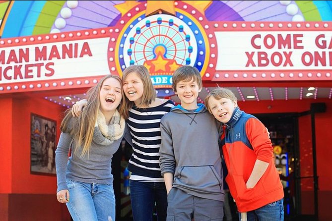$100 Arcade City Pigeon Forge Play Card (+$45) - Key Points