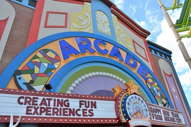 $100 Arcade City Pigeon Forge Play Card (+$45) - How the Experience Works