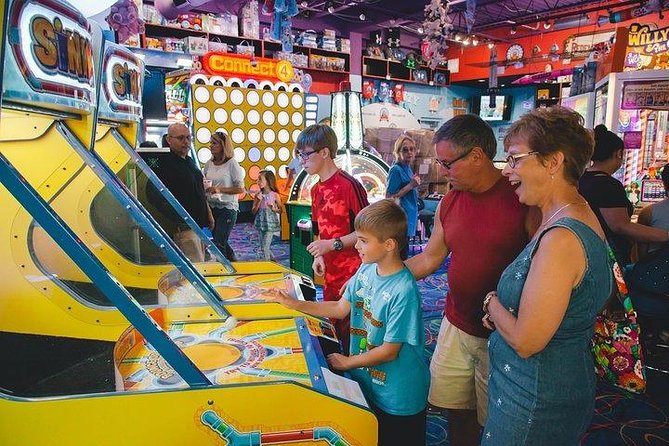 $100 Arcade City Pigeon Forge Play Card (+$45) - A Closer Look at the Itinerary
