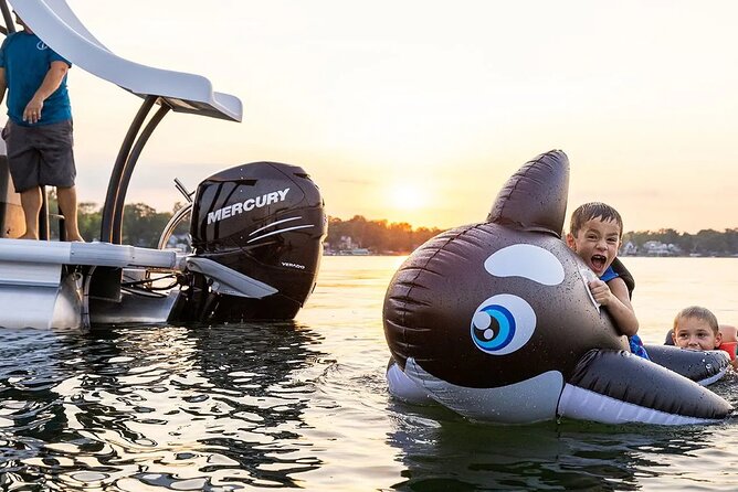 12 Hour Double Decker Pontoon With Slide On Yellow Lake - Practical Details: What’s Included and What’s Not