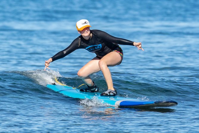 2 Hour Beginner Group Surf Lessons - The Sum Up