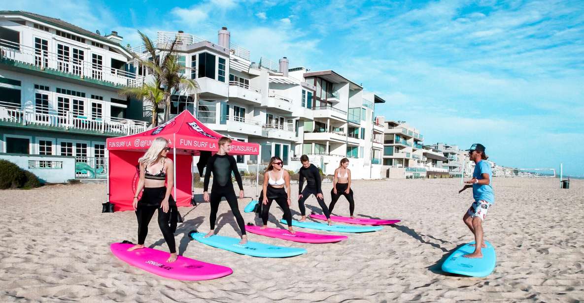 2 Hour Group Surf Lesson in Miami Beach - Key Points