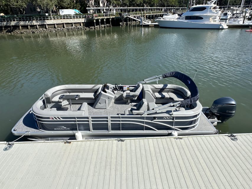 2 Hour Private 24 ft. Luxury Pontoon Hilton Head Boat Rental - Detailed Itinerary and What You Can Expect