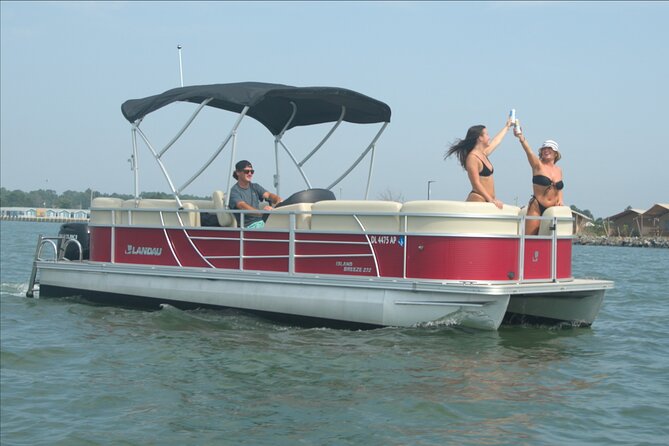 2-Hour Sunset Pontoon Boat Rental in Chincoteague Island, VA - Key Points