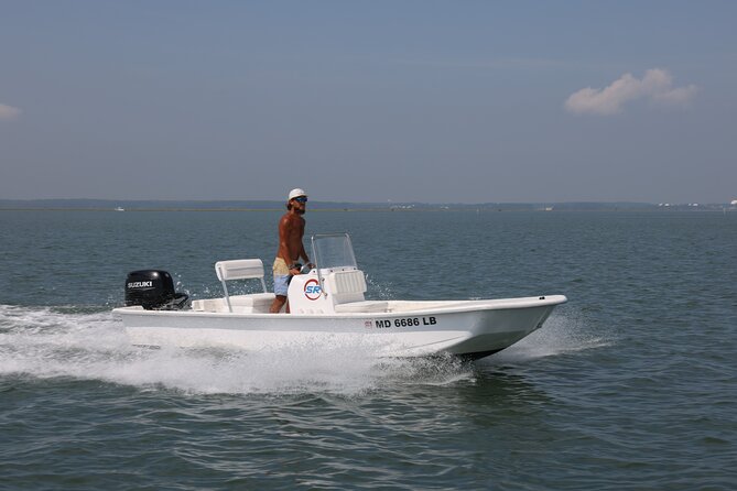 2-Hour Sunset Skiff Boat Rental in Chincoteague Island, VA - An Authentic Sunset Experience