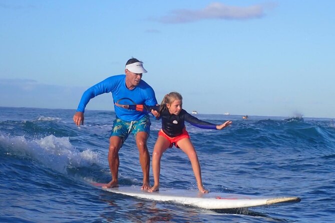 2 hours Private Kids Surfing Lessons - The Introduction to Waikiki’s Waves