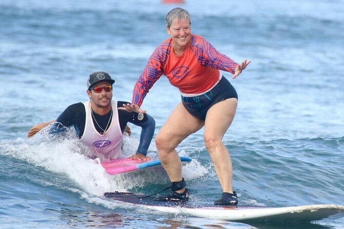 2 Hours Private Surf Lessons - The Location: Near Lahaina, with Beautiful Vistas