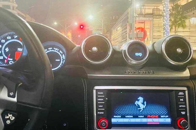 20min Driving Tour: Hollywood Blvd to Sunset Blvd in Ferrari - FAQ