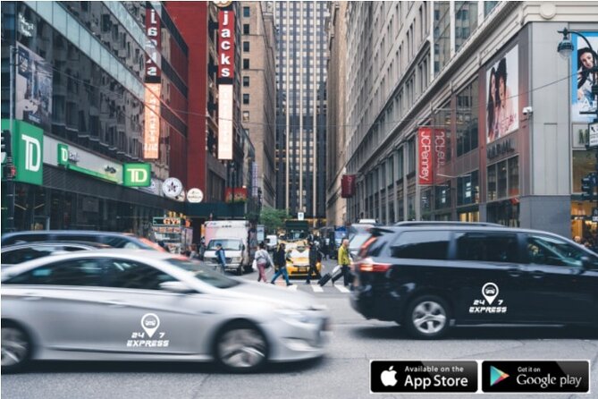 24-7 express Airport Shuttle-Taxi & Cars - The Booking and Meeting Process