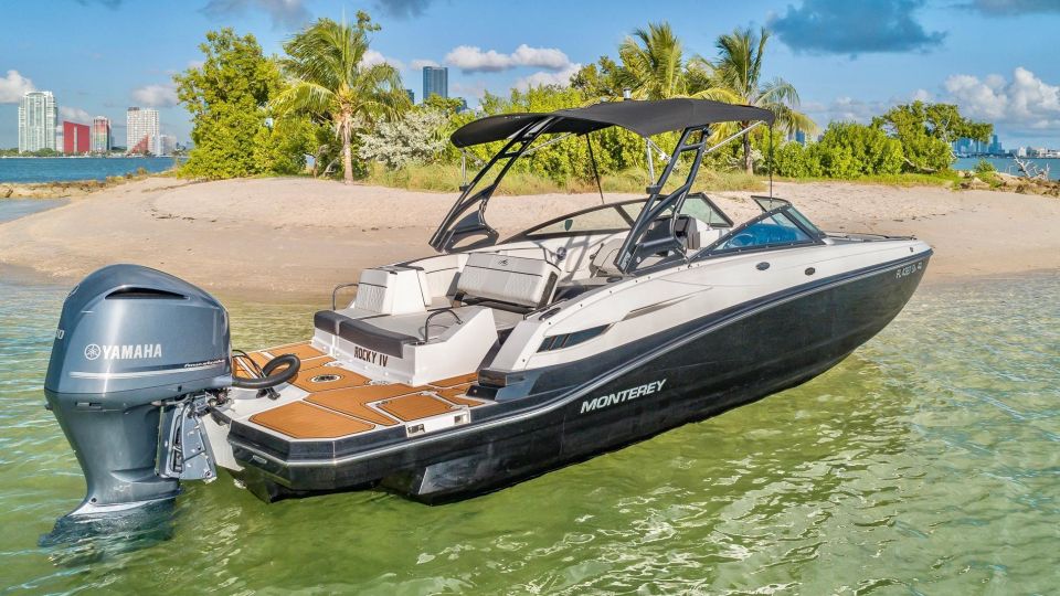 27 Feet Monterey Breathtaking Miami Skyline Boat Tour - FAQ