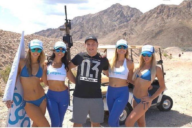 3 Gun Desert Machine Gun Shooting Adventure - Key Points