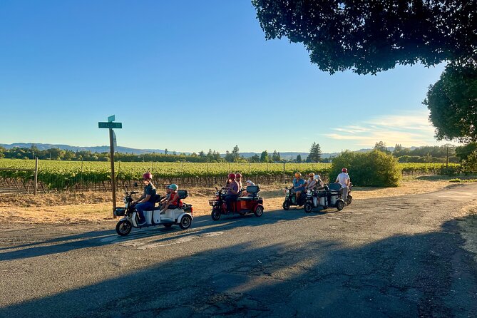 3 Hour Electric Trike Sunset Tour at Sonoma - The Sum Up