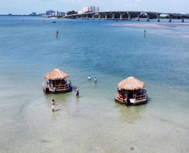 3 hour - Two Island Sandbar Tiki Adventure - How the Itinerary Unfolds