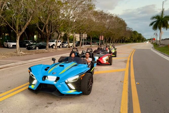 3 Hours Polaris Slingshot Rental in Miami - The Value of the 3-Hour Rental