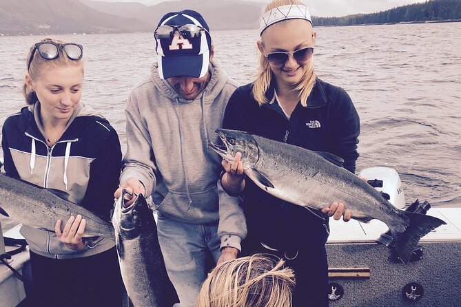 4 hour king salmon fishing - Key Points