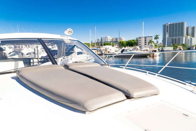 40' Sealine Cruise with Captain and Stew - The Itinerary in Detail
