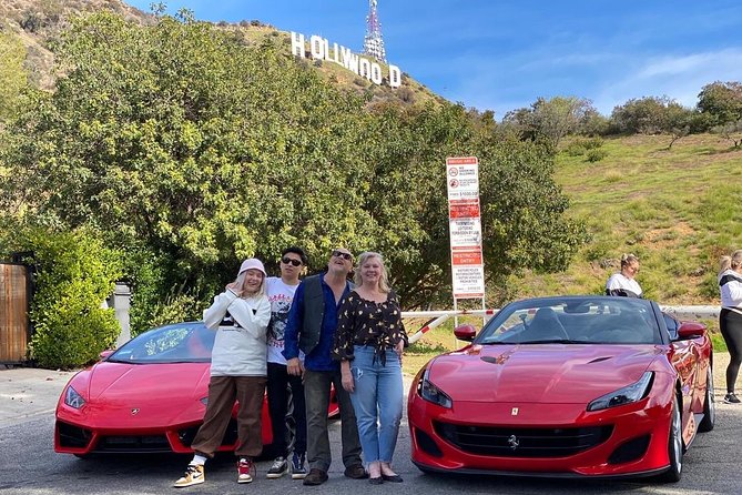 50min Driving Tour: Explore Hollywood Sign in Ferrari - The Itinerary Breakdown