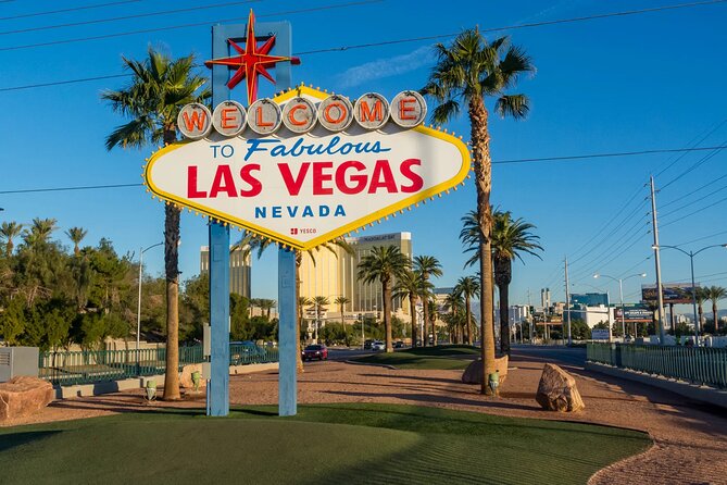 7 Magic Mountains Tour and Las Vegas sign on a Slingshot - What Makes This Tour Stand Out?