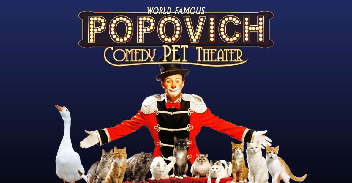 75-Minute Popovich Comedy Pet Theater in Las Vegas - The Experience: What to Expect from the Show
