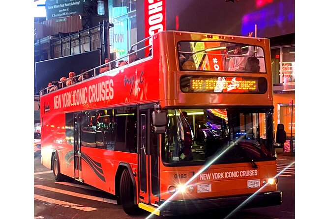 75-Minutes NYC Sightseeing Night Double Decker Bus Tour - Frequently Asked Questions (FAQs)