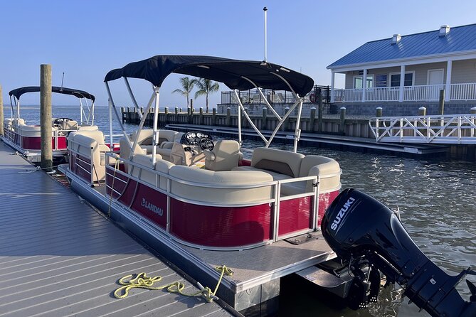 8-Hour Pontoon Boat Rental in Chincoteague Island, VA - Key Points
