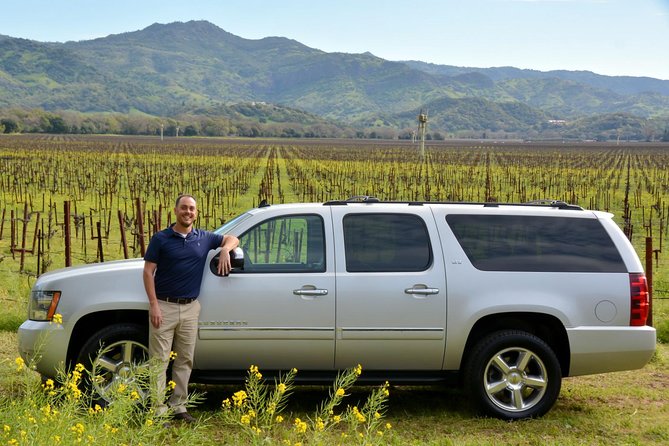 8 Hour Private Customized Wine Tour up to 7 Guests Napa & Sonoma - A Closer Look at the 8 Hour Private Napa & Sonoma Wine Tour