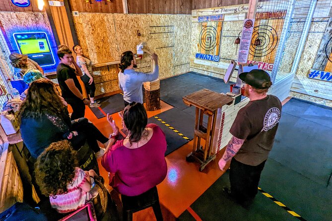 90 Minute Axe Throwing Guided Experience in Clearwater at Hatchet Hangout - The Experience’s Highlights