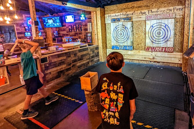 90 Minute Axe Throwing Guided Experience St Pete Hatchet Hangout - What to Expect During the Axe Throwing Experience