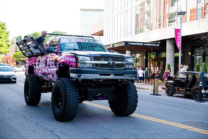 90-Minute Monster Truck Joyride City Tour of Nashville - FAQs