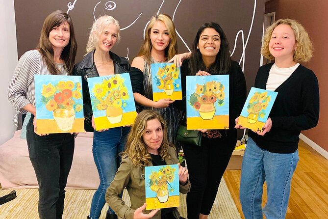 A Sip and Paint Experience in San Francisco - The Artistic Journey: Step-by-Step Breakdown