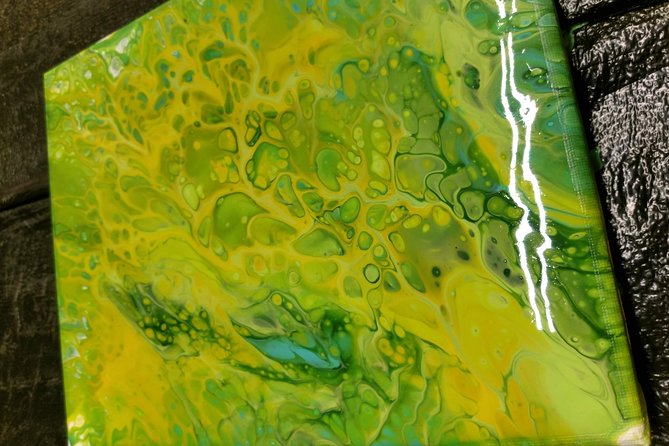 Acrylic Pour Painting Class in Estes Park, Colorado - The Value of the Experience
