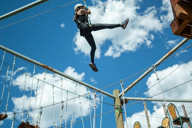 Activity to Open Air Adventure Park. - The Challenges and Physical Demands
