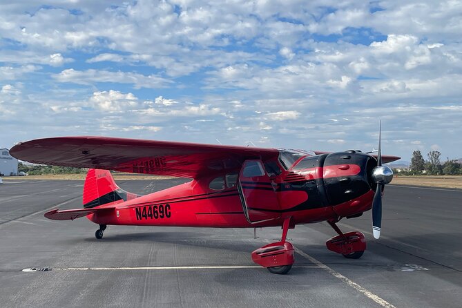Aerobatic and Vintage Discovery Flights over Wine Country - The Experience at the Meeting Point