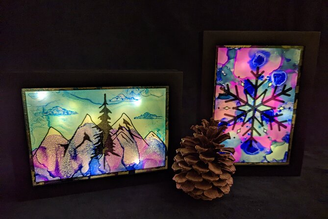 Alcohol Ink Light Boxes - The Value of the Experience