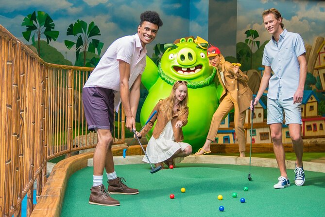 American Dream Angry Birds Indoor Mini Golf Ticket - Who Will Love This Mini Golf?  