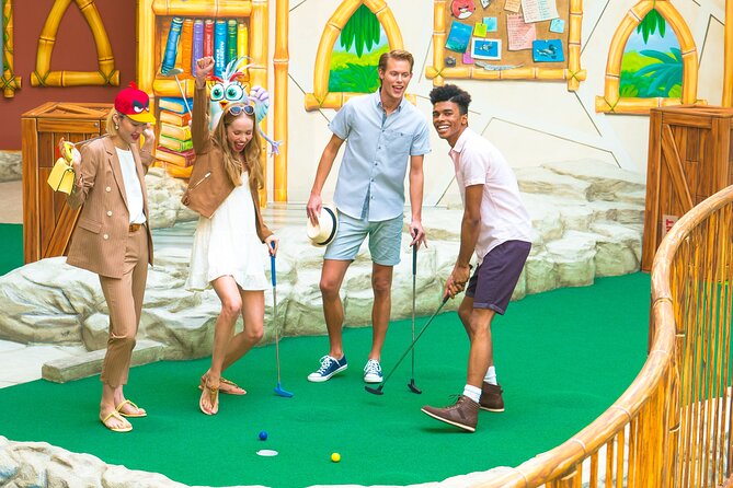 American Dream Angry Birds Indoor Mini Golf Ticket - The Sum Up