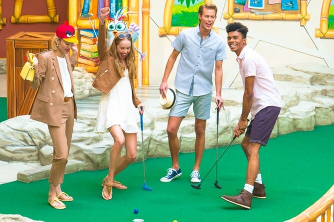 American Dream Angry Birds Indoor Mini Golf Ticket - FAQ  