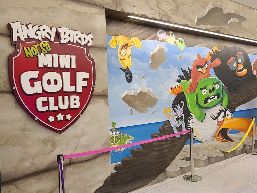 American Dream: Angry Birds Mini Golf Ticket - Who Will Love This?