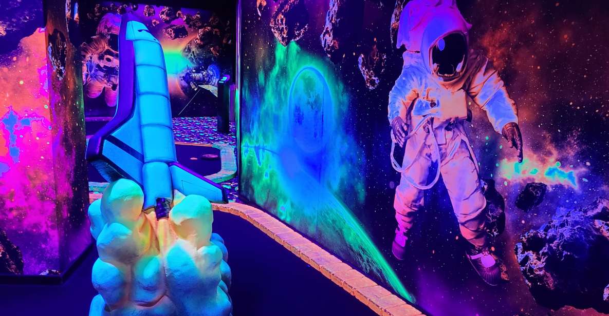 American Dream: Blacklight Mini Golf Entry Ticket - FAQs