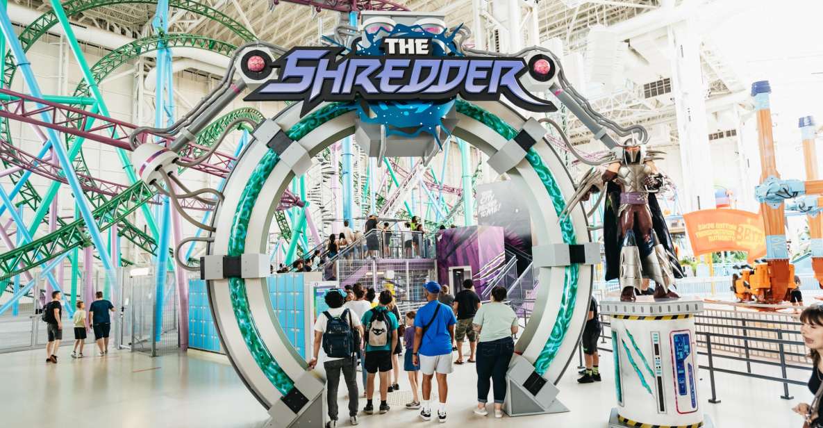 American Dream: Nickelodeon Universe Theme Park Ticket - Ride Highlights and Attractions