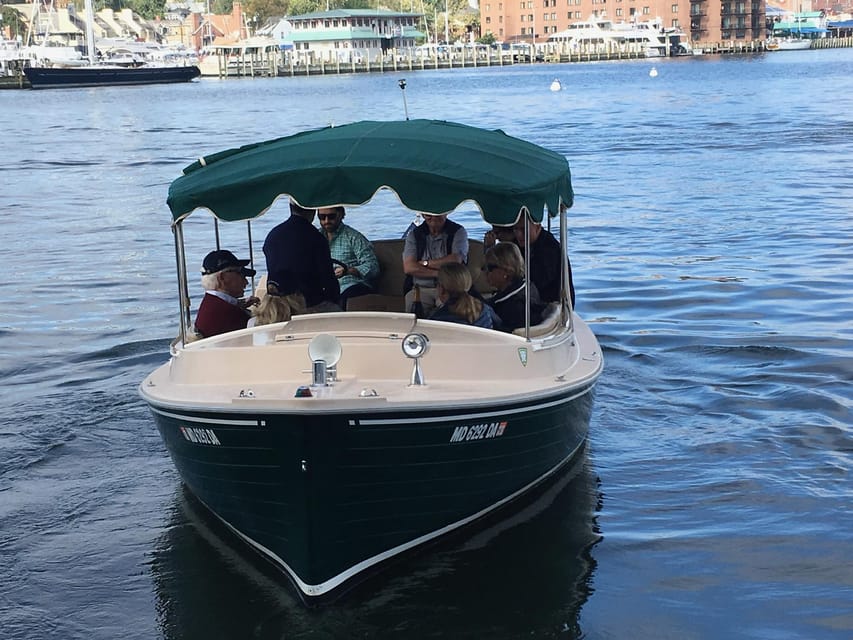 Annapolis: Electric Boat Rental - Duffy Sun Cruiser - 10ppl - Control and Comfort: What’s Included?