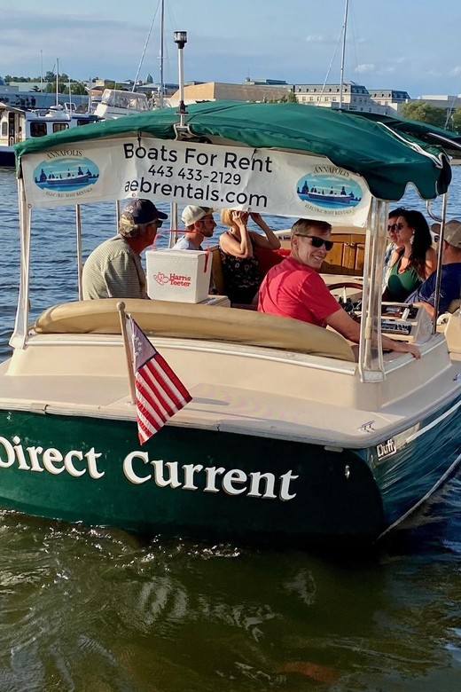 Annapolis: Electric Boat Rental - Duffy Sun Cruiser - 10ppl - Who Would Love This?