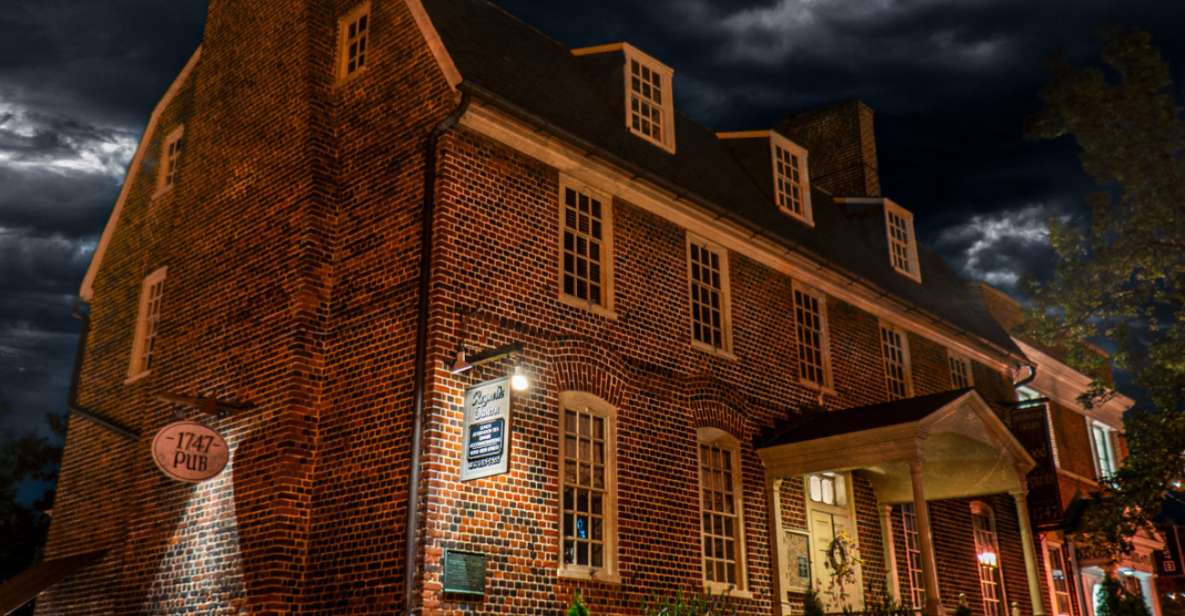 Annapolis: Ghosts of the Harbor & Old Town Tour - An In-Depth Look at the Annapolis Ghost Tour